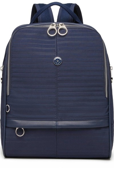 Smart Bags SMBYB1117-2033 Lacivert Kadın Sırt Çantası