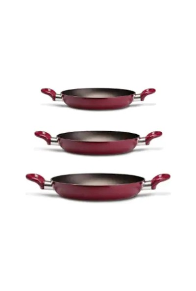 Cem Pırlanta Teflon 3'lü Yumurta Sahan Seti Cem Pırlanta Teflon 3'lü Yumurta Sahan Seti