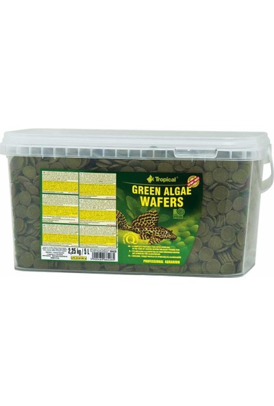 Tropıcal Green Algae Wafers 100 gr (Ozel Paket) Tropıcal Green Algae Wafers 100 gr (Ozel Paket)