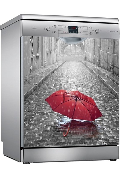 Hediyeci Dükkanım Yol Şemsiye Temalı Bulaşık Makinesi Giydirme Hediyeci Dükkanım Yol Şemsiye Temalı Bulaşık Makinesi Giydirme