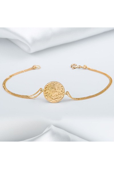 Bilezikci Çeyrek Reşatlı 22 Ayar Altın Bileklik