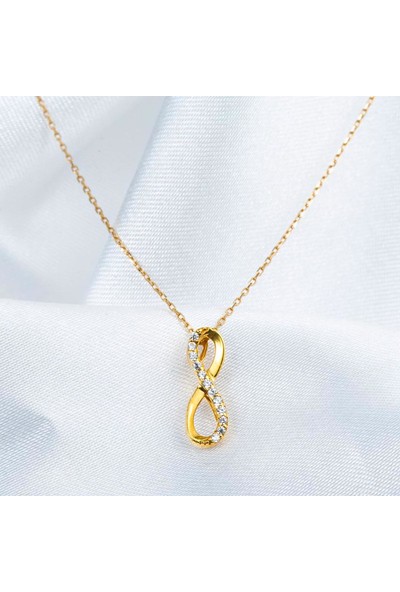 Label Sonsuzluklu 22 Ayar Altın Kolye