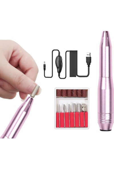 Motorobit Elektrikli USB Alüminyum Tırnak Törpü Seti - Manikür Pedikür Motorobit Elektrikli USB Alüminyum Tırnak Törpü Seti - Manikür Pedikür