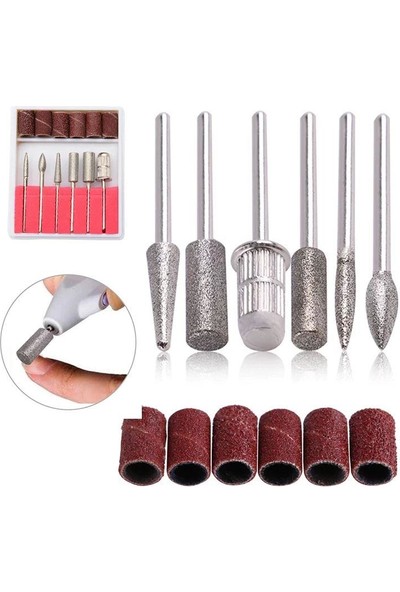 Motorobit 6'lı Elektrikli Törpü Seti Freze Uçlar Motorobit 6'lı Elektrikli Törpü Seti Freze Uçlar