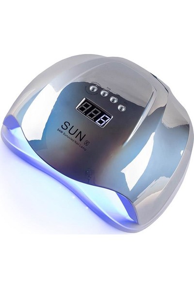 Sun x 54W Kalıcı Oje ve Protez Tırnak Kurutucu - Gümüş Sun x 54W Kalıcı Oje ve Protez Tırnak Kurutucu - Gümüş