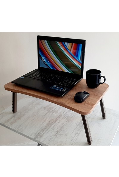 Macö Laptop Sehpa Çalışma Kahvaltı Masası