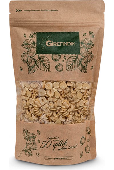 GİREFINDIK Kavrulmuş File / Dilme Fındık Içi 100G GİREFINDIK Kavrulmuş File / Dilme Fındık Içi 100G