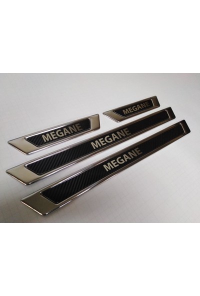 ARK Grup Otomotiv Renault Megane 2 Karbon+Krom Kapı Eşik Koruması 2006-2008 4 Prç. ARK Grup Otomotiv Renault Megane 2 Karbon+Krom Kapı Eşik Koruması 2006-2008 4 Prç.