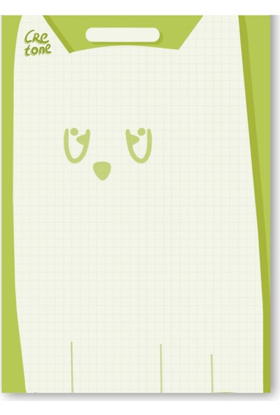 Kitty A5 Notepad Defter