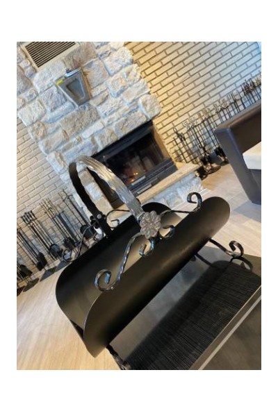 Sb Somıne Şömine Odunluk (Gümüş Çiçekli)