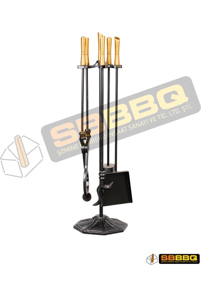 Sb Somıne Şömine Maşa Takımı- Gold