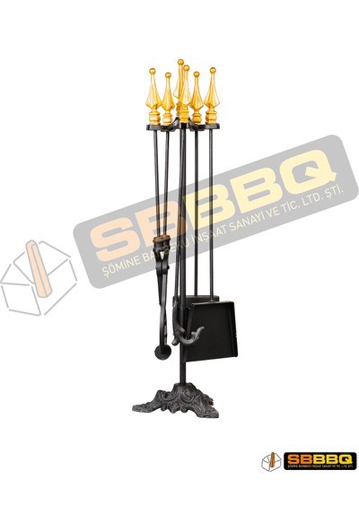 Sb Somıne Şömine Maşa Takımı