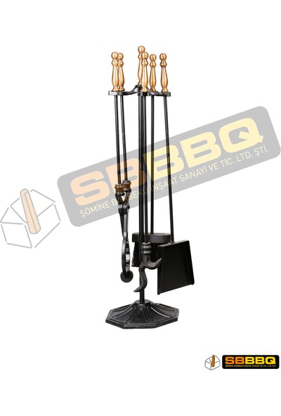 Sb Somıne Şömine Maşa Takımı