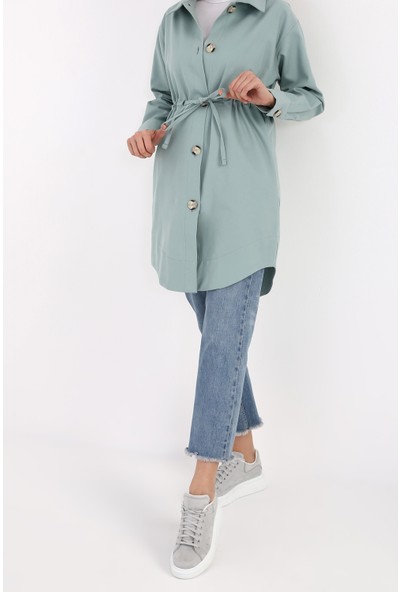 ALLDAY Kuşaklı Ceket