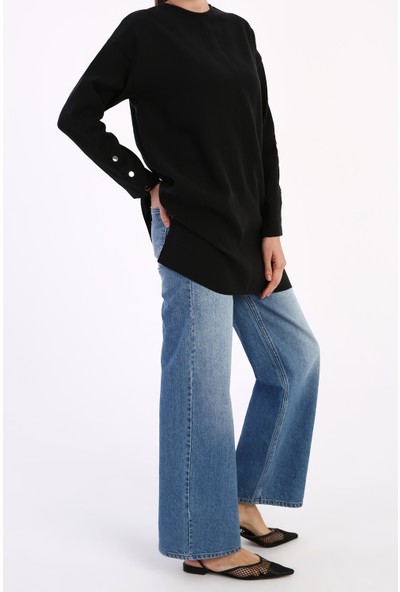 ALLDAY Kol Çıtçıtlı Tunik