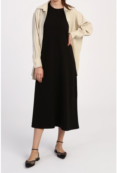 ALLDAY Kolsuz Içlik Elbise