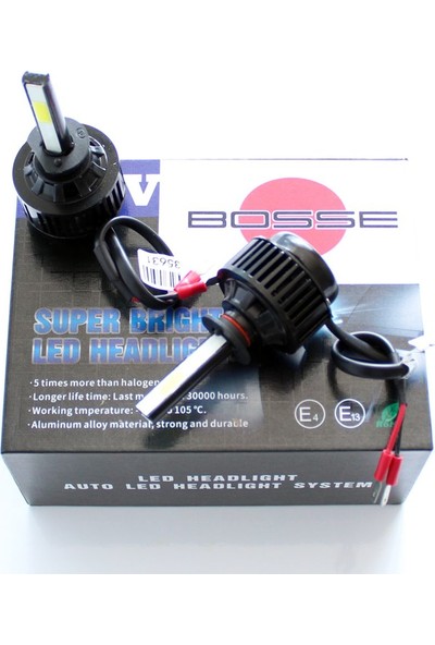 Bosse H27 LED Xenon Ampül Set Şimşek Etkili Bosse Glv Canbus 12V 24V Bosse H27 LED Xenon Ampül Set Şimşek Etkili Bosse Glv Canbus 12V 24V