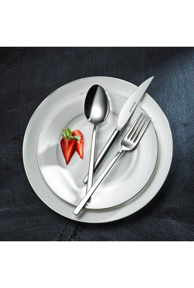 Schafer Sharp Çatal Kaşık Bıçak Takımı 72 Parça (XXX10)