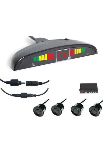 Net Tedarikçisi Park Sensörü Ekranlı Sesli Siyah Lensli Sentinel