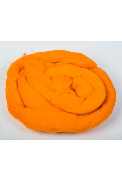 Taru Keçe Portakal Turuncu Keçe Yünü