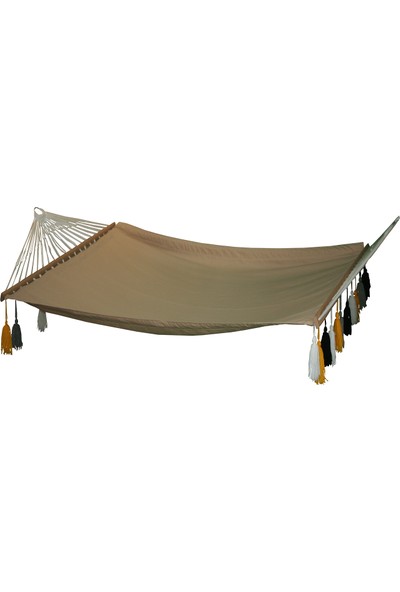 Altınoluk Hamak Altınoluk Bez Hamak Tek Kişilik Renkli Püsküllü 100X300CM Altınoluk Hamak Altınoluk Bez Hamak Tek Kişilik Renkli Püsküllü 100X300CM