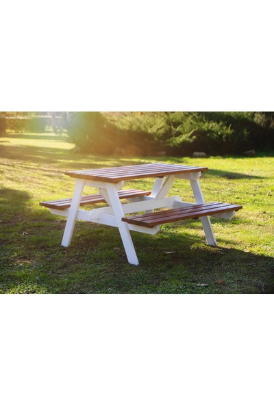 Mandu 6 Kişilik Ahşap Piknik Masası Mandu 6 Kişilik Ahşap Piknik Masası