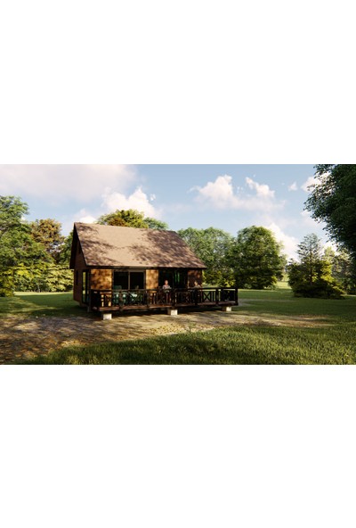 Mandu Ahşap Ev (Ahşap Bungalov) 108M2 Mandu Ahşap Ev (Ahşap Bungalov) 108M2
