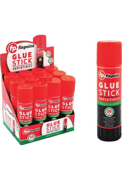 Fixpoint Prit Yapıştırıcı 36 gr 12 Adet-1 Paket