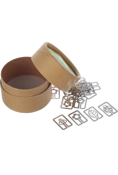 Vox Art Metal Ataç - 20 Adet - 1,9 x 1,6 cm - Kutulu