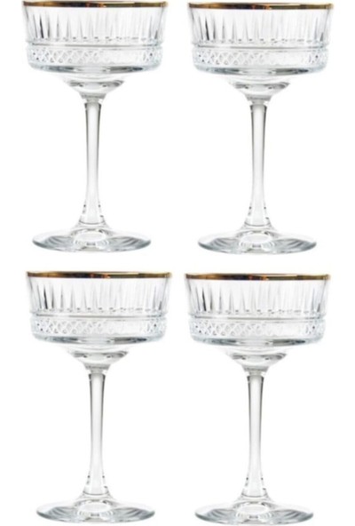 Paşabahçe Elysia Altın Yaldızlı Kadeh 4 Adet 440436