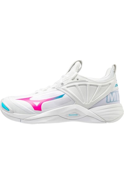 Mizuno Wave Momentum 2 Unisex Voleybol Ayakkabısı Beyaz Mizuno Wave Momentum 2 Unisex Voleybol Ayakkabısı Beyaz