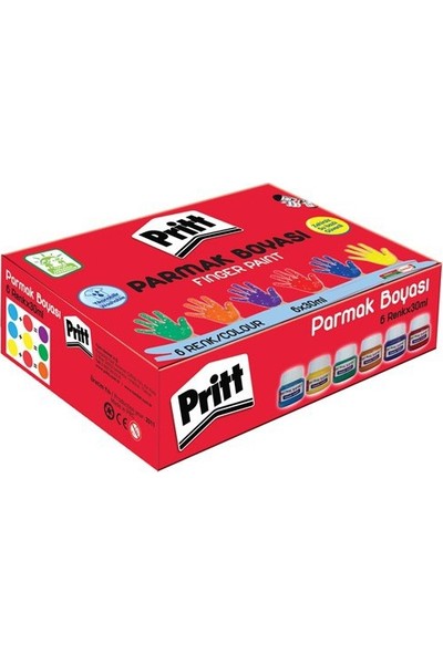 Pritt Parmak Boyası 30 ml 6 Renk