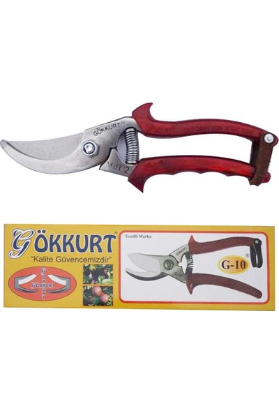 Zubizubi Gökkurt Bağ Makası Bahçe Bitki Çiçek Üzüm Budama Makası 22 cm Zubizubi Gökkurt Bağ Makası Bahçe Bitki Çiçek Üzüm Budama Makası 22 cm