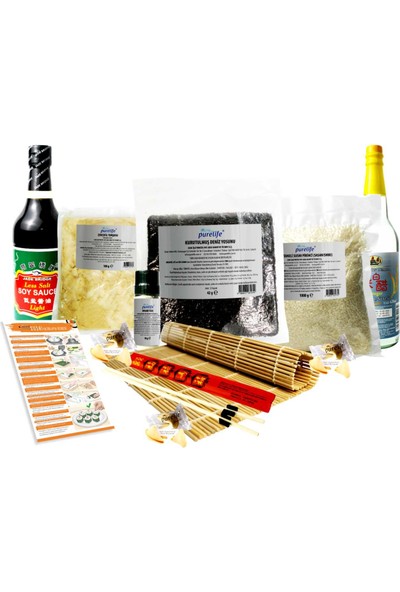 Purelife Sushi Seti - Premium Boy - Bol Malzemeli 90 - 240 Parça Sushi Set Purelife Sushi Seti - Premium Boy - Bol Malzemeli 90 - 240 Parça Sushi Set