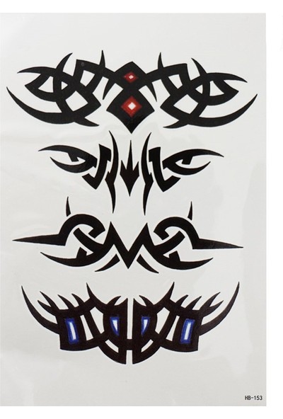 Takıştır Geçici Tribal Dövme Tattoo