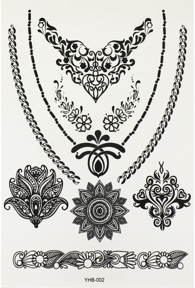 Takıştır Geçici Motifli Dövme Tattoo