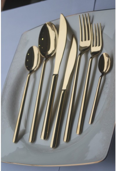 Dmr Life Rüya Titanyum 60 Parça 12 Kişilik Çatal Kaşık Seti