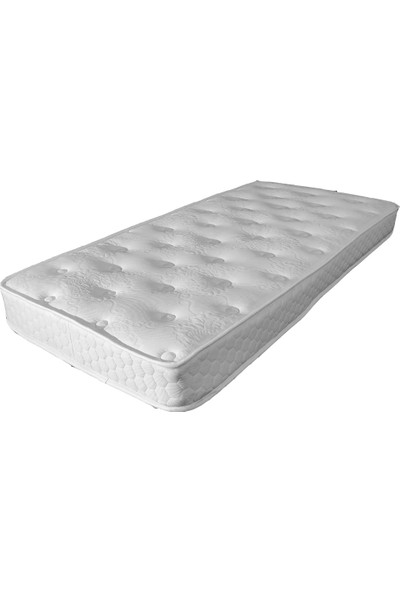 Yağmur Home Tek Kişilik 70X190X18 Sünger Yaysız Desenli Havlu Kumaş Kapitone Yatak