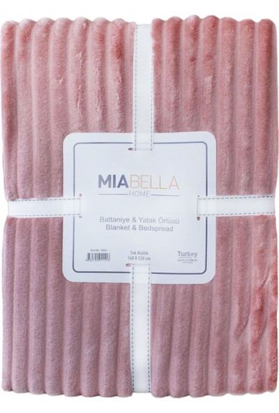 Miabella Home 200X220 Çift Kişilik Battaniye & Yatak Örtüsü