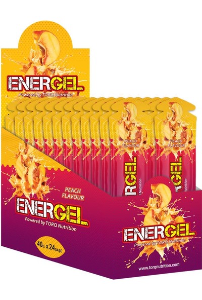 Torq Nutrition Energel Enerji ve Performans Jeli 40 gr 24 Adet - Şeftali