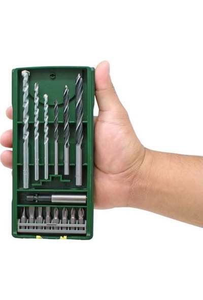 Bosch 15 Parça Matkap Ucu Seti ve Vidalama Ucu Seti 2607019579 Bosch 15 Parça Matkap Ucu Seti ve Vidalama Ucu Seti 2607019579