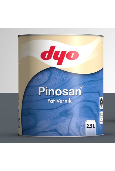 Dyo Pinosan Yat Verniği 2,5 Litre Şeffaf Dyo Pinosan Yat Verniği 2,5 Litre Şeffaf