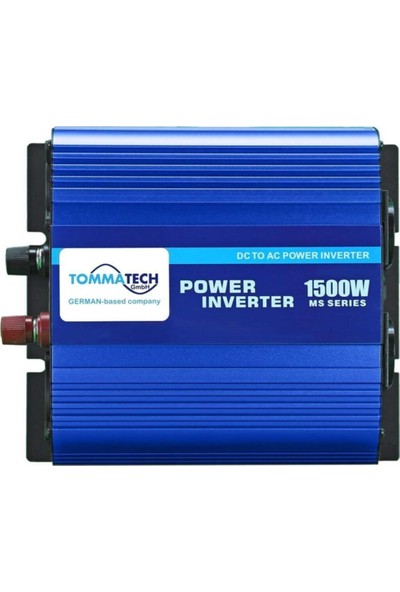 Tommatech Modifiye Sinüs Inverter 12V 1500W Tommatech Modifiye Sinüs Inverter 12V 1500W