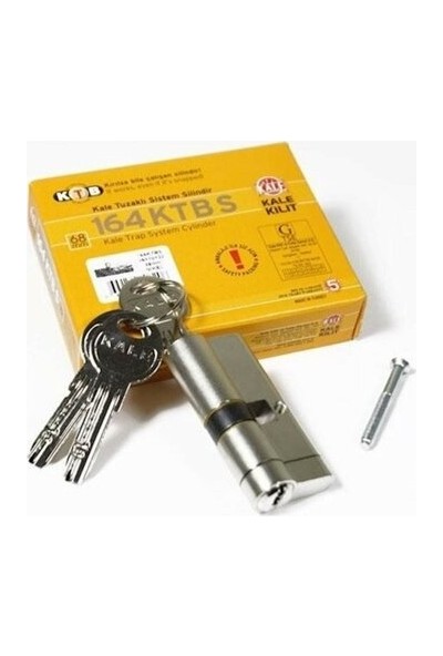 Kale 164/KTB S Bilyalı Tuzaklı Sistem Barel - Çelik Kapı Göbeği - 68MM