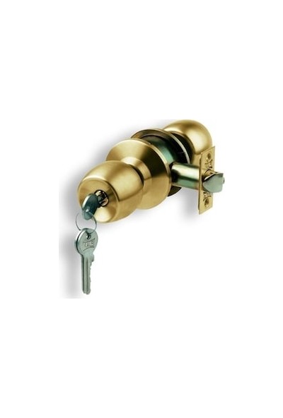 Kale Tokmaklı Otel Tip Oda Kilidi Sarı Renk Kale Tokmaklı Otel Tip Oda Kilidi Sarı Renk