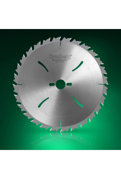 Kronberg Ø300X3.20X30X28 Ahşap Atlamalı Dolu Boş Diş Kronbeg Elmas Testere