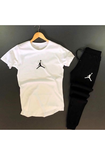 Trendypassion Beyaz Basketball Eşofman Takımı ES793/D-3