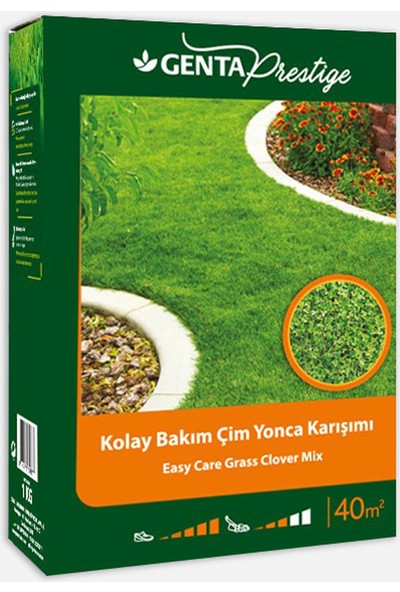 Genta Prestige Kolay Bakım Çim Yonca Karışımı 1 kg Genta Prestige Kolay Bakım Çim Yonca Karışımı 1 kg