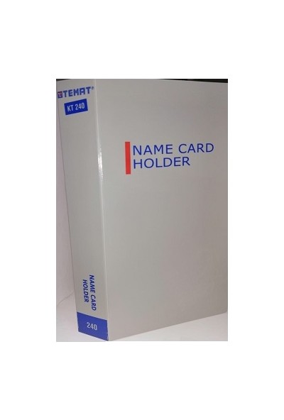 Temat Kt 240 Kartvizit Albümü 240'LI