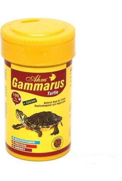 AHM Kaplumbağa Yemi Ahm Gammarus Turtle Food 100 ml AHM Kaplumbağa Yemi Ahm Gammarus Turtle Food 100 ml